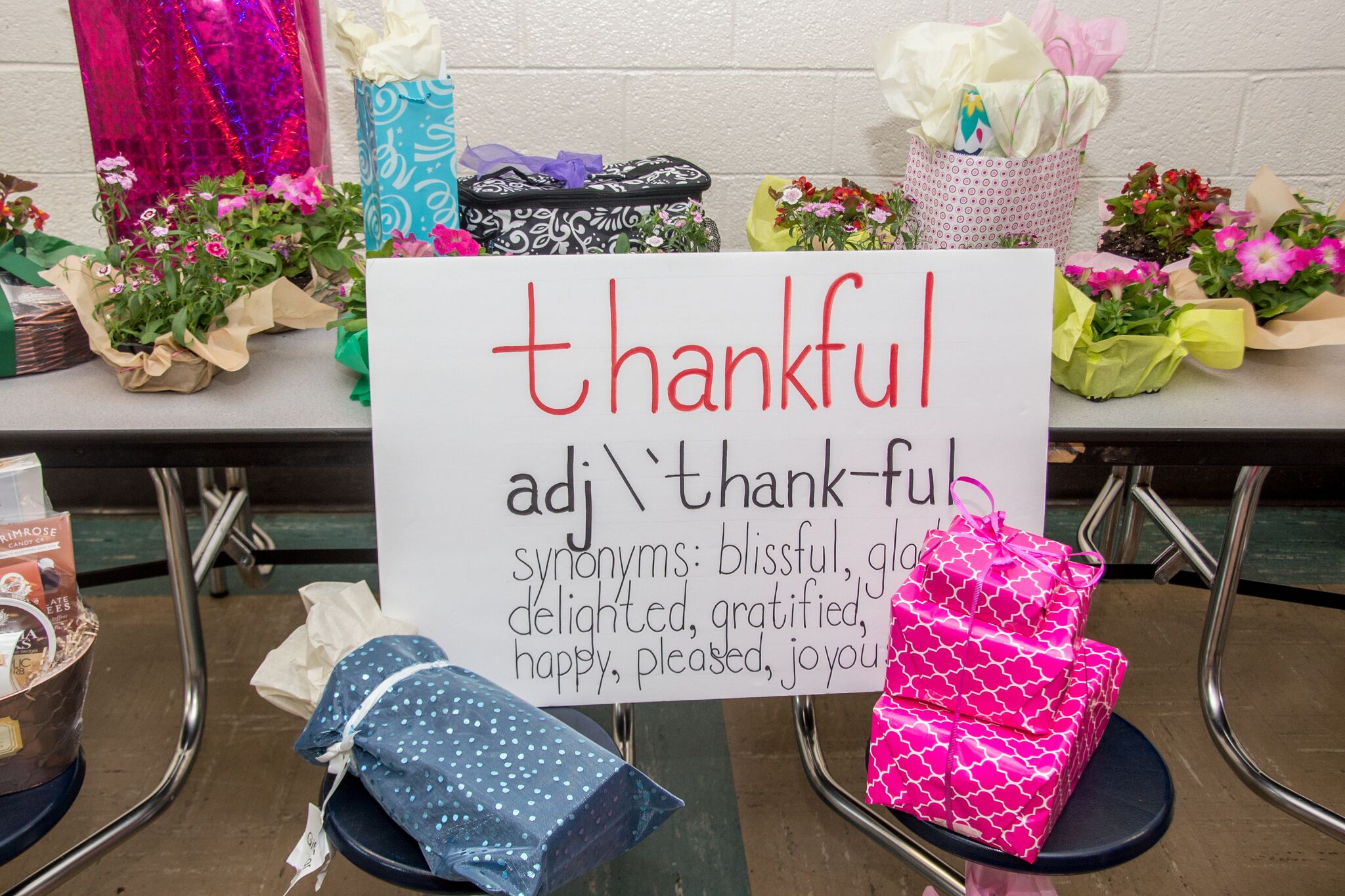 Staff Appreciation Luncheon THANK YOU - St. James School - Manchester CT