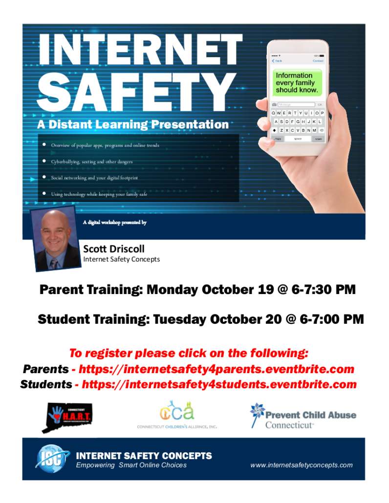 Reminder: Internet Safety Information Sessions - St. James School ...