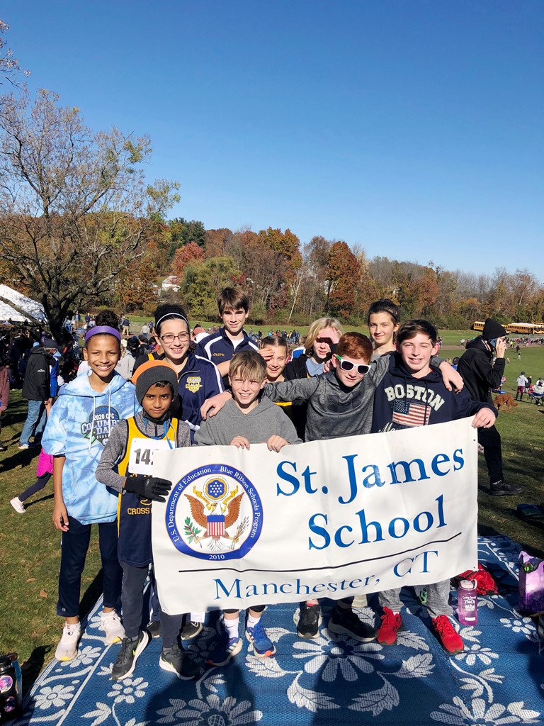 Cross Country Congrats - St. James School - Manchester CT