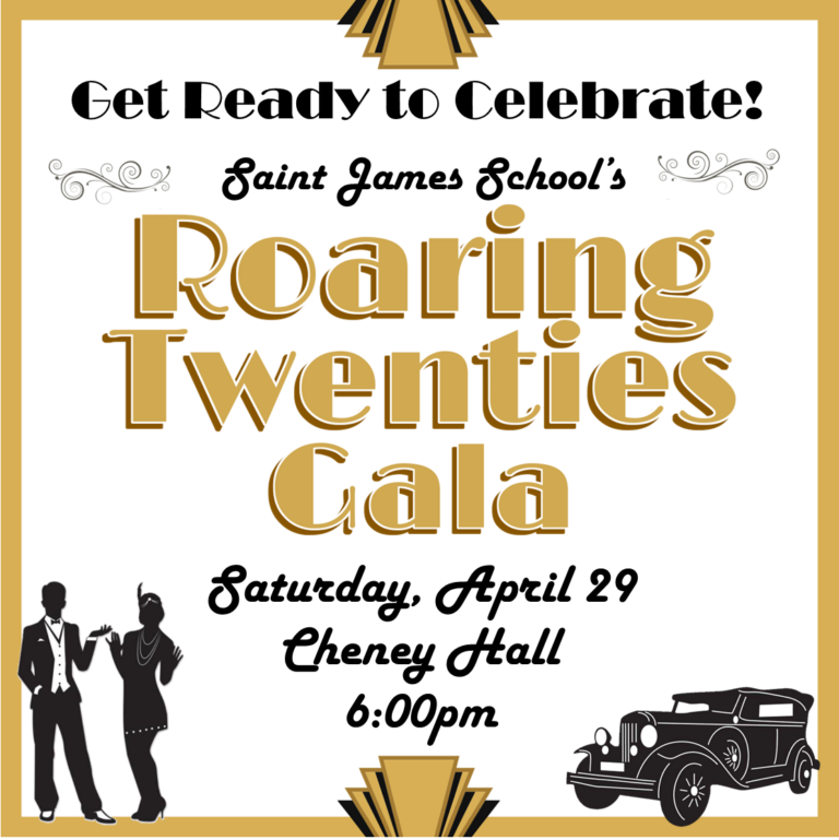 Roaring Twenties Gala Update – St. James School – Manchester CT